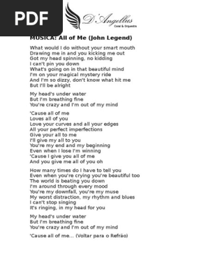 All Of Me Lyrics