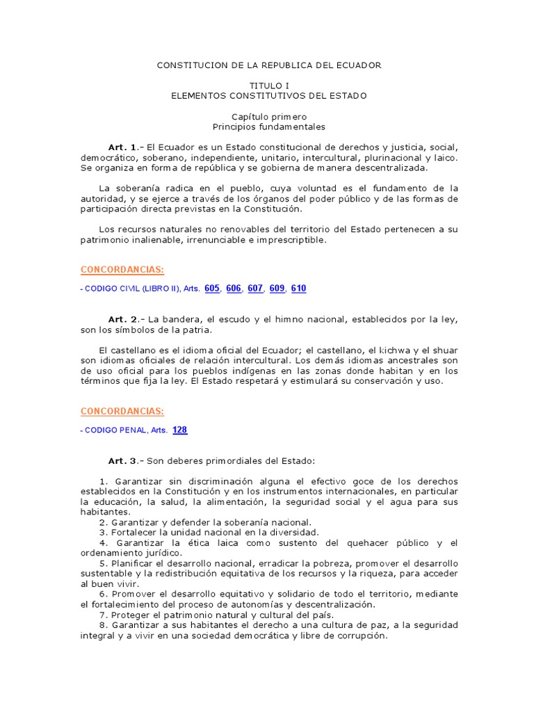 Mesicic5 Ecu Ane Cons PDF | PDF | Derecho Constitucional | Esfera pública