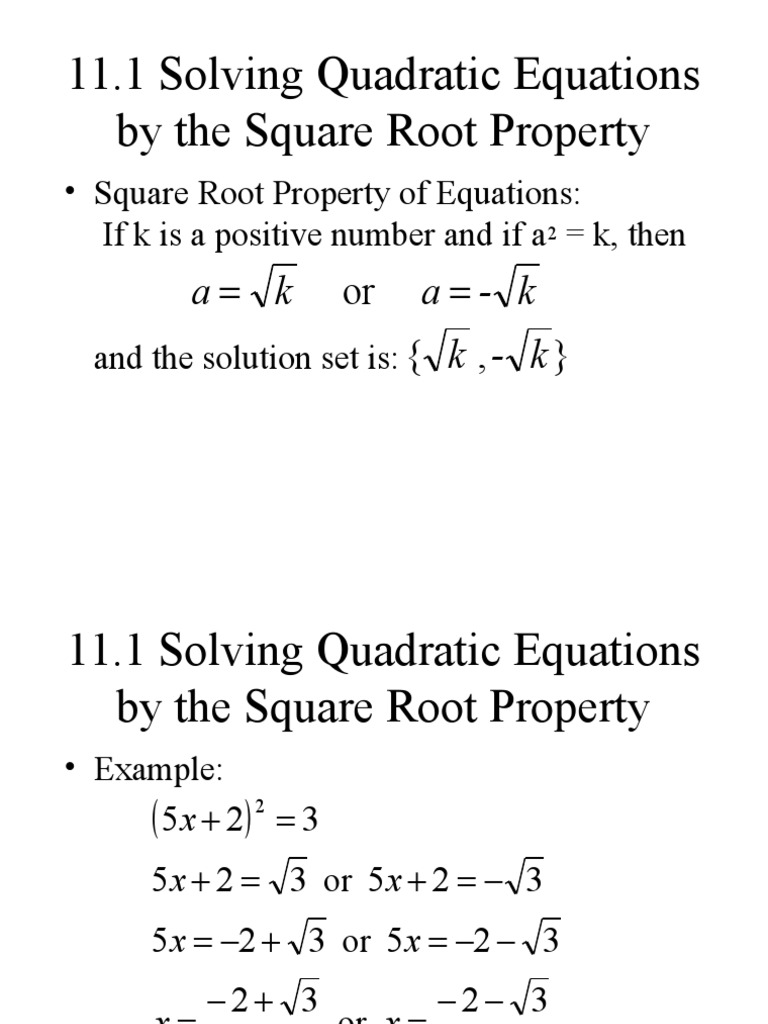 Solving and Graphing Quadratic Equations | PDF | Quadratic Equation ...