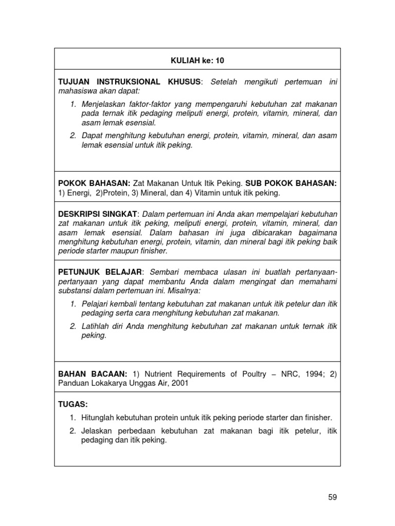Nutrisi Pakan Itik | PDF | Kesehatan Holistik