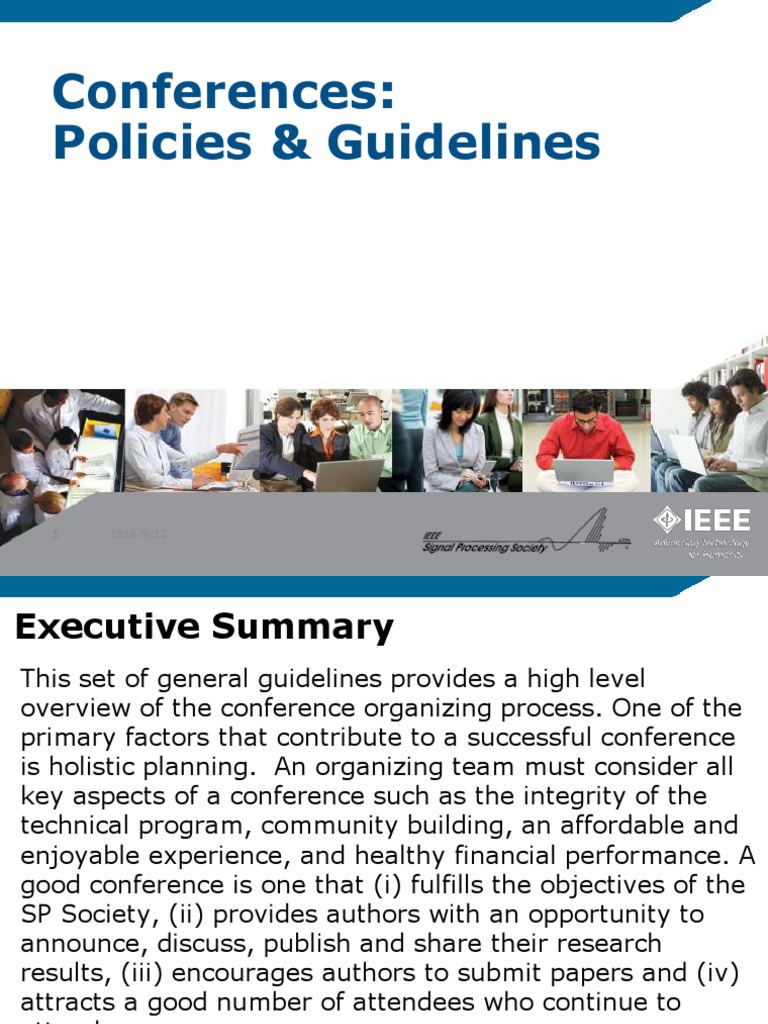 Conference Guidelines and Overview | PDF | Travel Visa | Institute Of ...