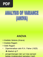 Contoh Soal Anova 1 | PDF