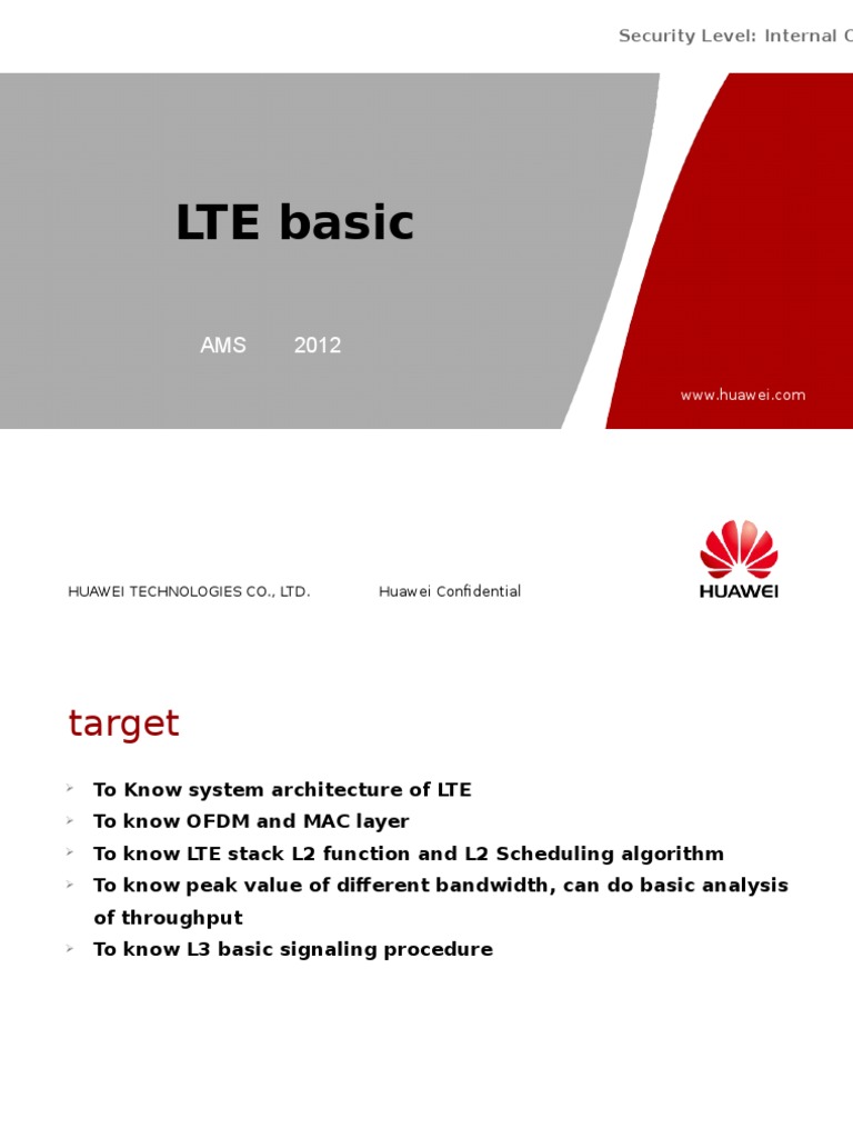 1 LTE Basic Principle Ss | PDF | Orthogonal Frequency Division Multiplexing | Lte ...