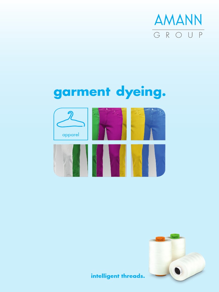 AMANN Garment Dyeing en | PDF | Dyeing | Dye