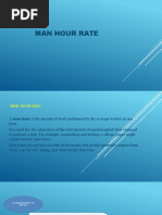 How To Calculate Man Hours | PDF | Man Hour | Workforce