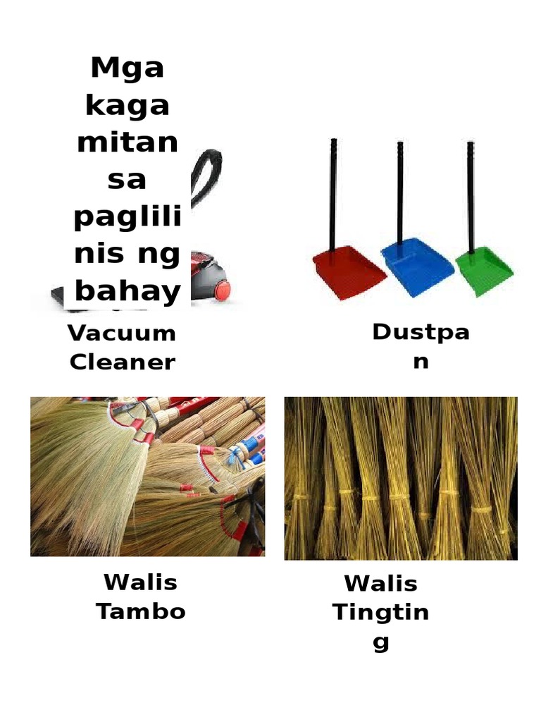 Mga Kagamitan Sa Paglilinis NG Bahay PDF, 59% OFF