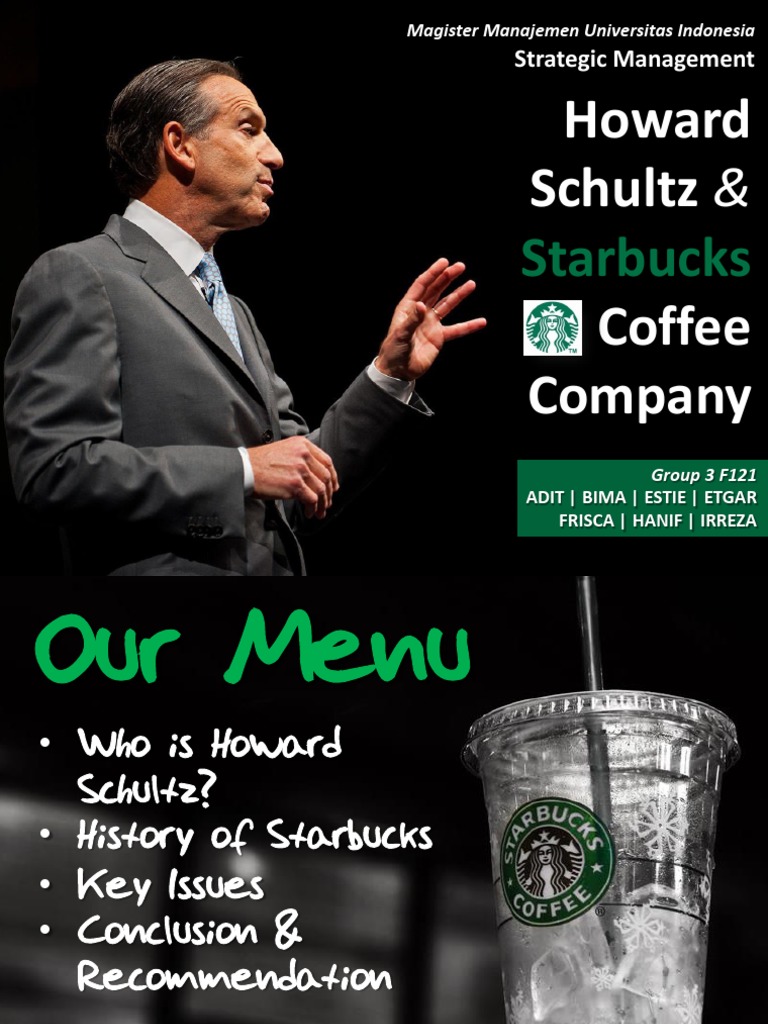 Howard Schultz & Coffee Company: Starbucks | PDF | Starbucks ...