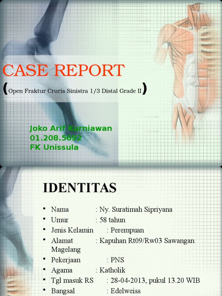 Case Report PPT - Joko | PDF