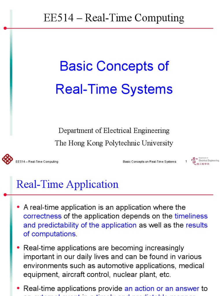 EE514 - Real-Time Computing | PDF | Thread (Computing) | Real Time Computing