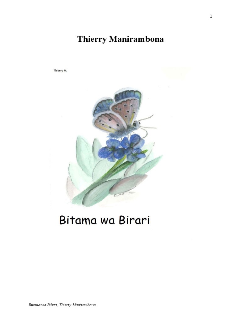 Bitama Wa Bikari - ThManirambona | PDF