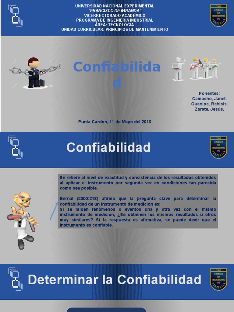 Confiabilidad | PDF | Alfa de Cronbach | Medición