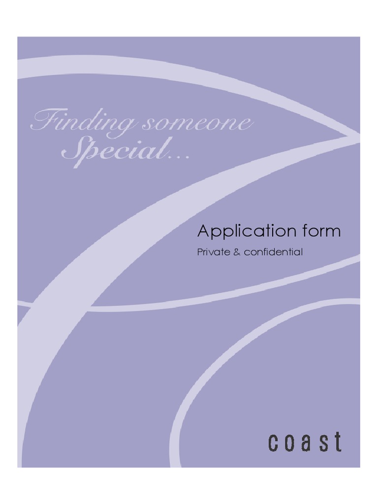 Coast Application Form | PDF | Government | Labour