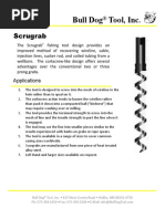 Itco Releasing Spear PDF | PDF | Pipe (Fluid Conveyance) | Screw