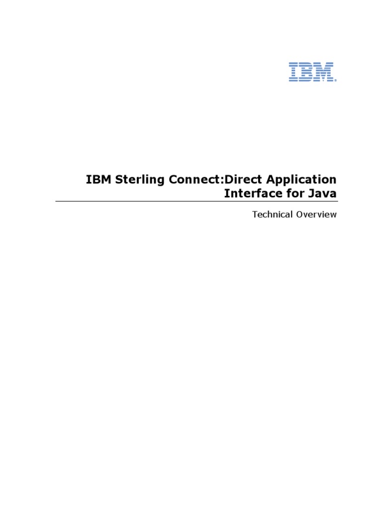 Aij Technicaloverview | PDF | Application Programming Interface | Java (Programming Language)