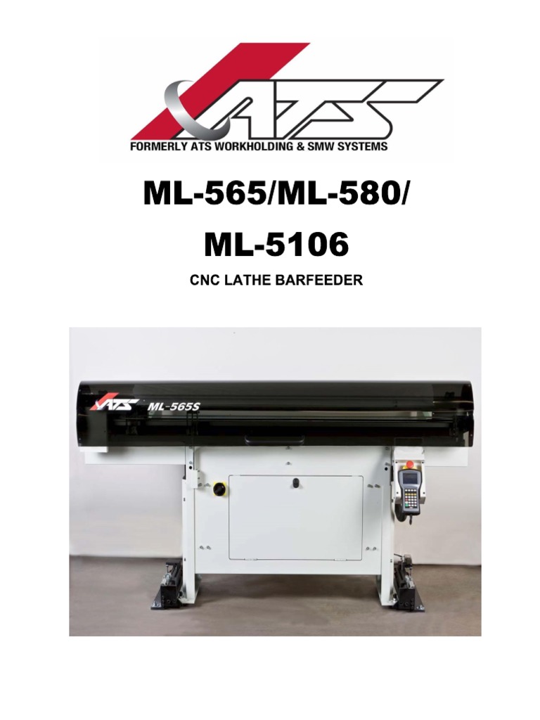 Ats Ml-580 Manual | PDF | Screw | Equipment