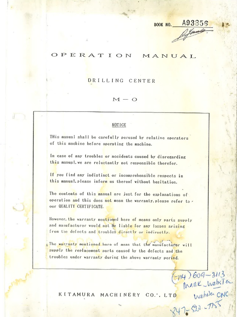 My Center Manual | PDF