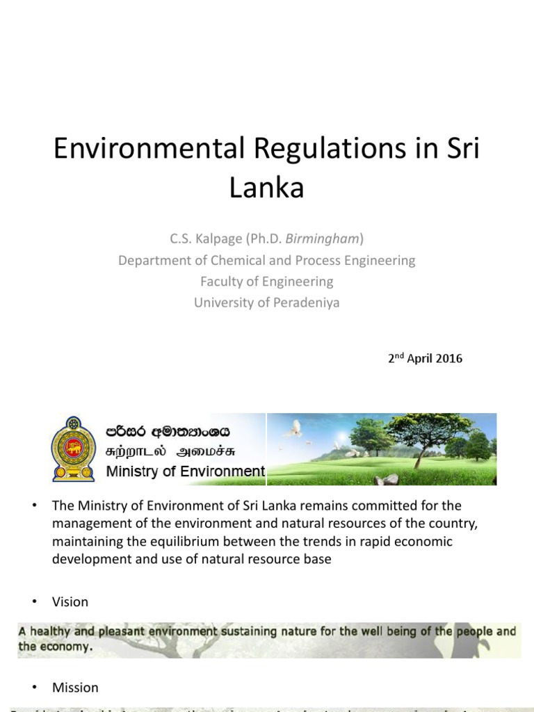 Environmental Standards PDF | PDF | Environmental Impact Assessment | Waste