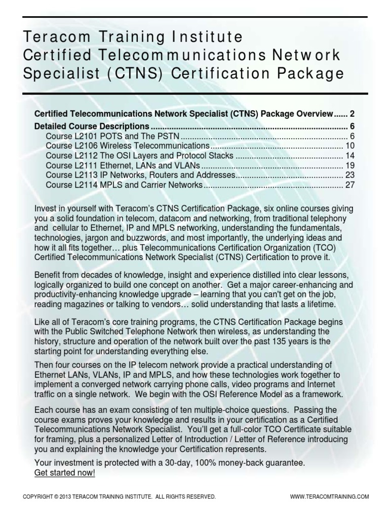 Teracom Brochure Ctns | PDF | Ethernet | Communications Protocols