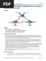 Diseño e Implementación de Un Esquema de Direccionamiento VLSM Topología | PDF | Dirección IP ...