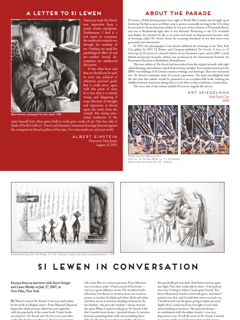 Excerpt From 'Si Lewen's Parade' | PDF | Paintings | Art Media