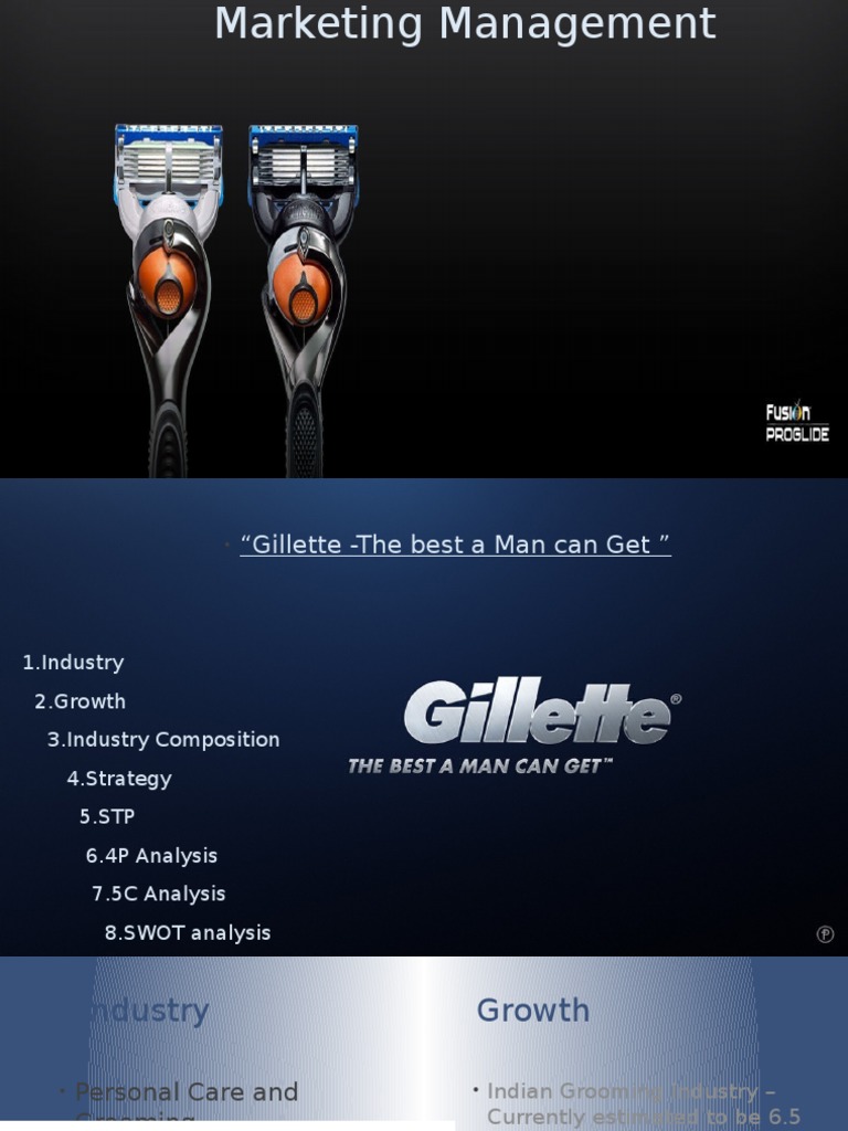 Marketing Management - Gillete | PDF | Shaving | Razor