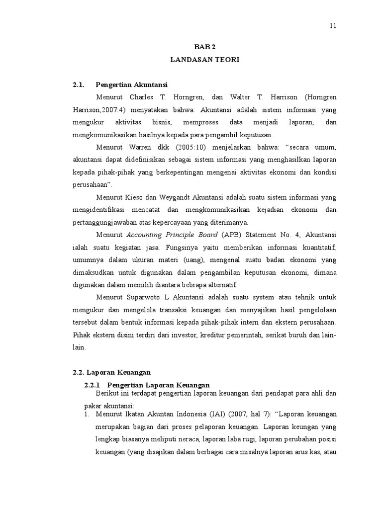 BAB 2 (Analisis Dampak Penerapan Isak 29 Terhadap Laporan Keuangan PT. Adaro Energy TBK | PDF