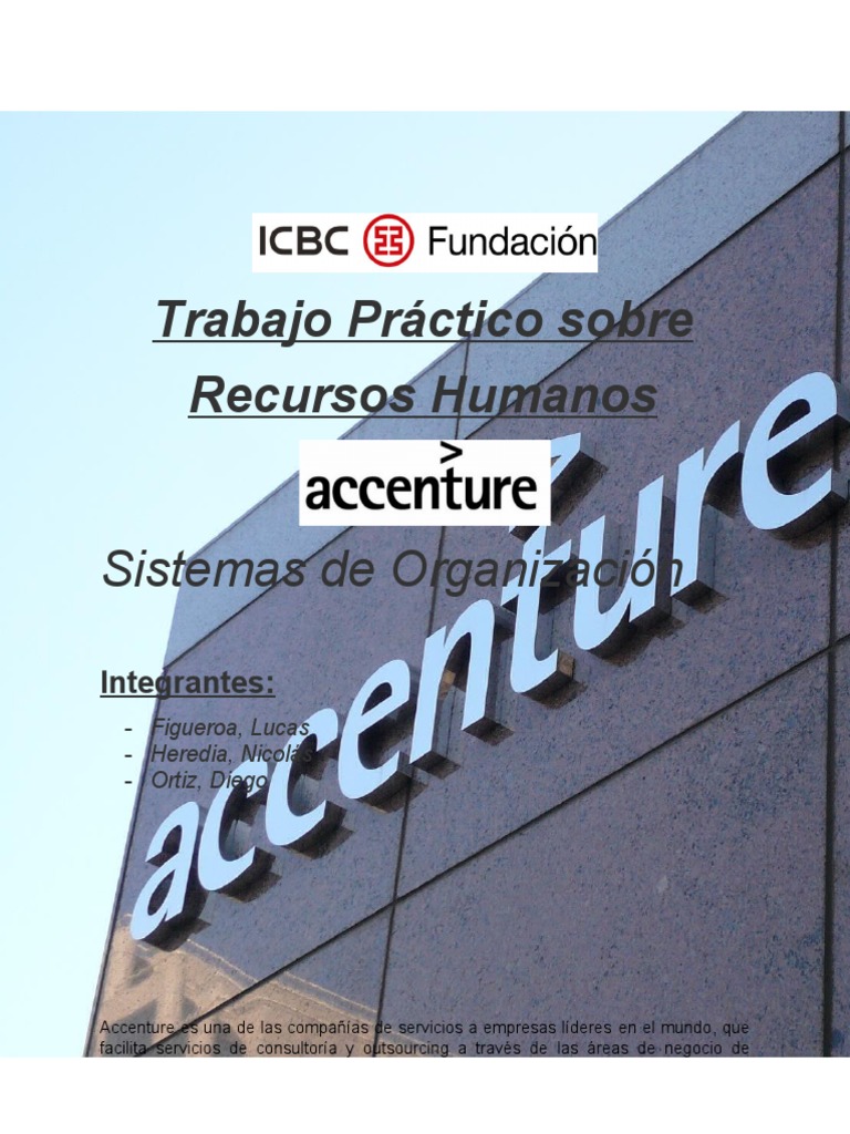 Accenture FINAL! | PDF | Gestión de recursos humanos | Business