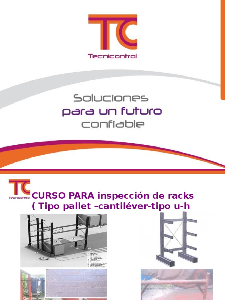 Curso de Inspección de Racks | PDF | Spar (Aeronáutica) | Soldadura