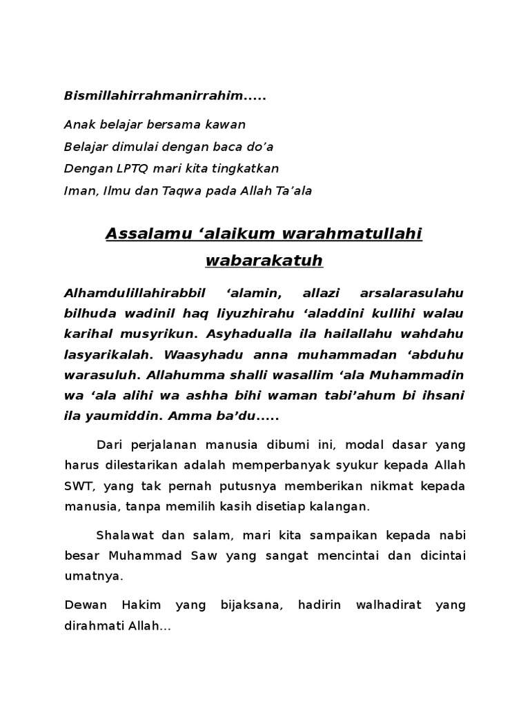 Konsep Syarhil Qur'An | PDF