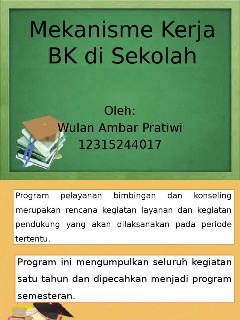 Mekanisme Kerja BK Di Sekolah | PDF