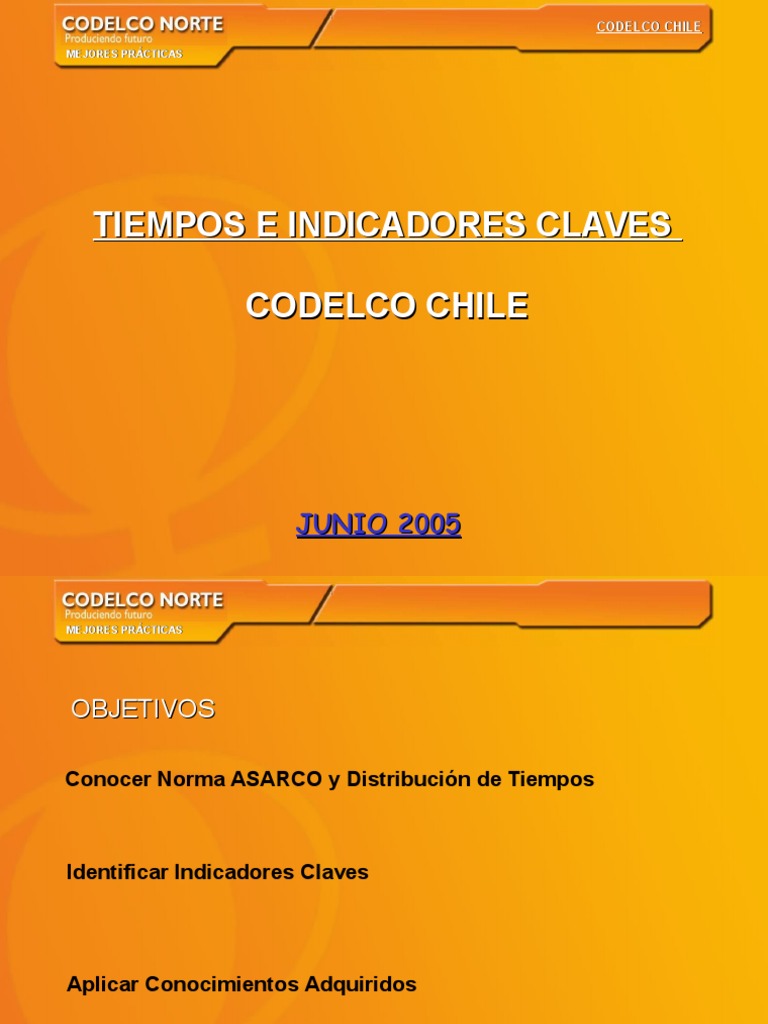 Norma Asarco Codelco - Chuquicamata | Informática y tecnología de la ...
