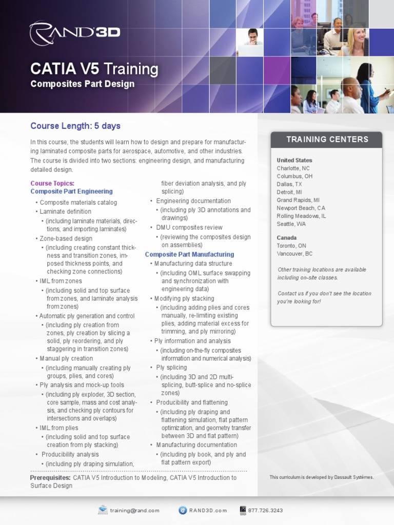 CATIA V5 Composite Design Training | PDF | Composite Material | Engineering