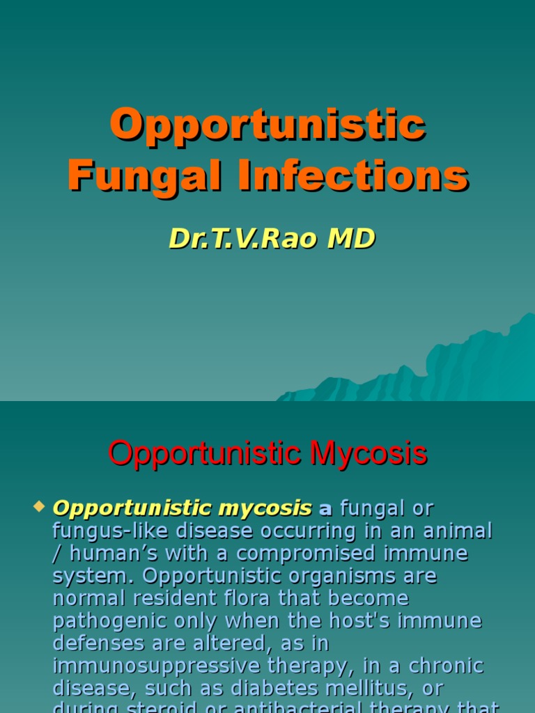 Opportunistic Fungal Infections | Candidiasis | Infection