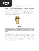 Instrumentos Musicales de Puerto Rico | PDF