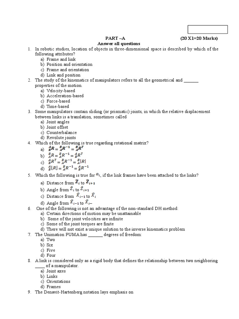 MODEL QP Robotics | PDF | Kinematics | Cartesian Coordinate System