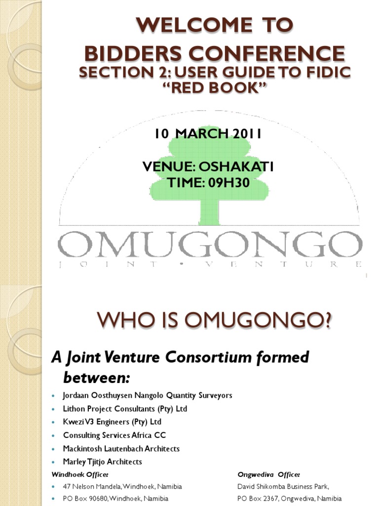 Bidders Conference: Welcome To | PDF | Arbitration | Government Information