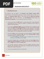 OBU BSc Accounting RAP Guidelines | PDF | Accounting | Business