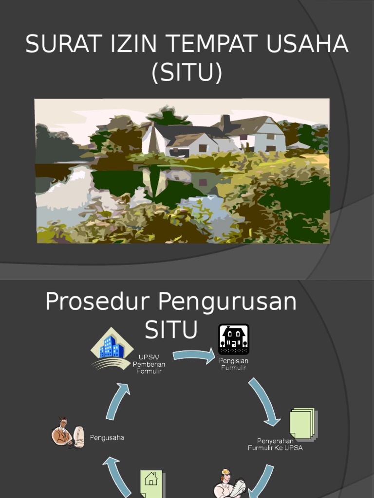 Prosedur Pengurusan SITU dan SIUP | PDF | Bisnis | Pengelolaan Keuangan ...