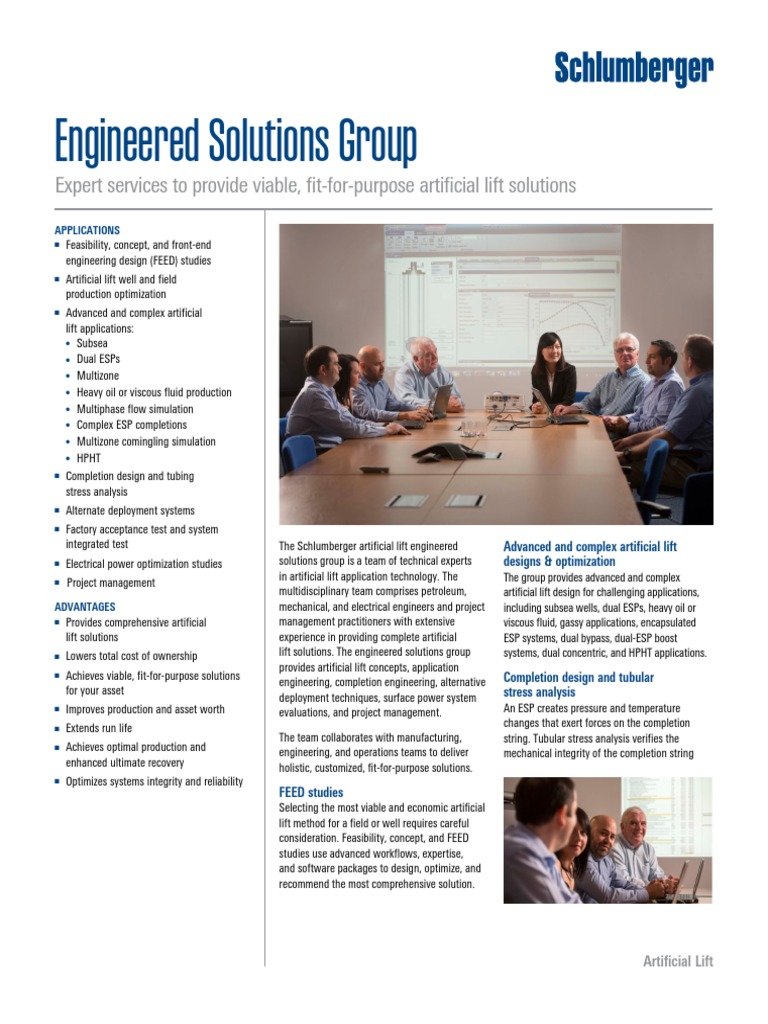 Engineered Solutions Group Al Ps | PDF | System | Engineering