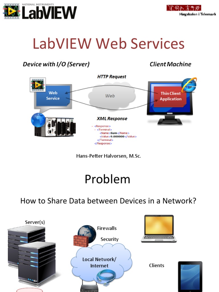 LabVIEW Web Services | Download Free PDF | Web Server | Internet & Web