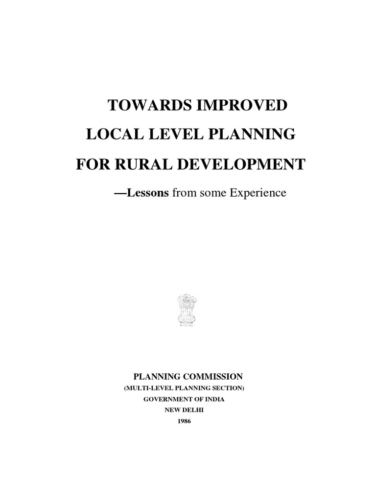 Micro Level Planning | PDF | Cooperative | Silk