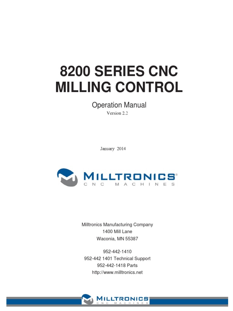 Series 8000 Mill Operation | PDF | Subroutine | Numerical Control