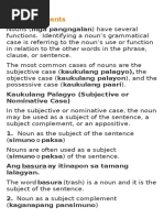 Filipino Verb Conjugation | PDF | Tagalog Language | Grammatical Tense