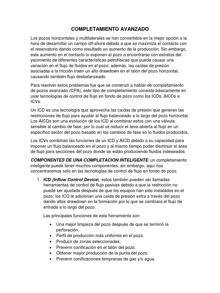 Icd Icv Aicd | PDF | Herramientas | Fricción