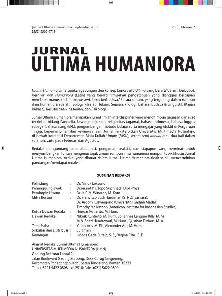 Jurnal Humaniora Vol 1 No 2 September 2013 PDF | PDF | Socrates | Properti