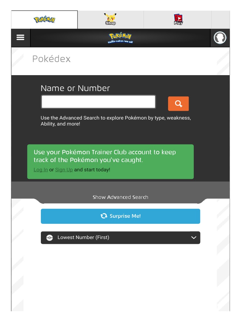 Pokédex - Pokemon | PDF