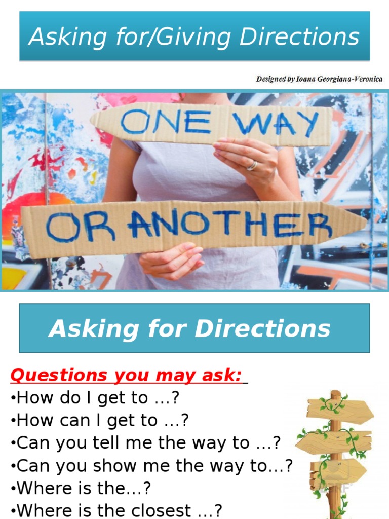 Asking Givingdirections 130124100624 Phpapp02 | PDF