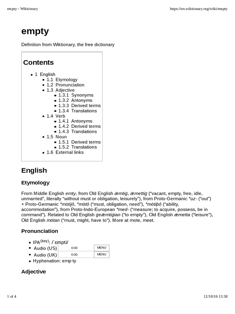 Empty PDF | PDF | English Language | Verb