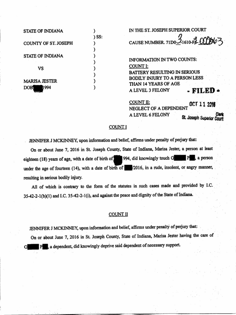 Probable Cause Document