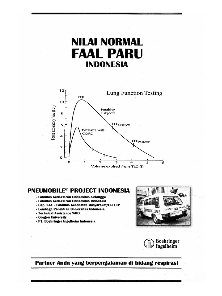 Nilai Normal Faal Paru Indonesia (PNEUMOBILE)